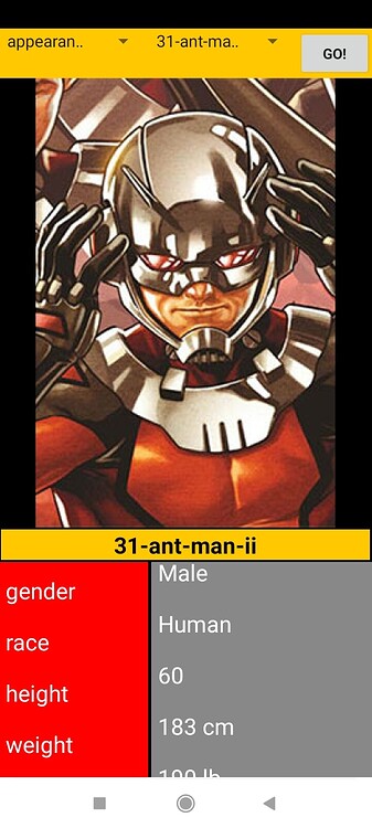 For fun SuperHero.api - App Showcase - MIT App Inventor Community