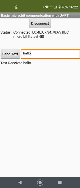 Bluetooth Sending Messages From App Inventor To Microbit Mit App