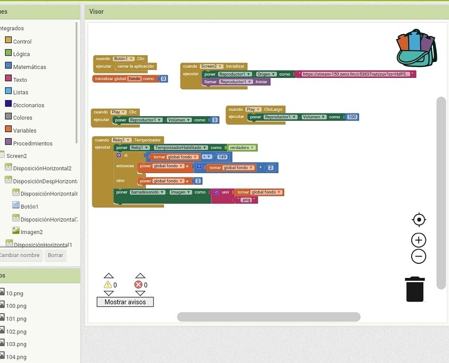 Error the Screen se abre muchas veces (Screen opens many times) - MIT ...