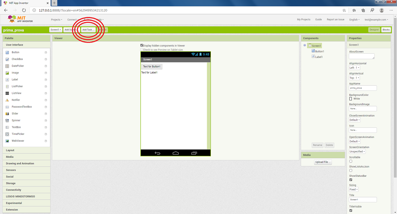Unable to launch App Inventor main server - Extension Development - MIT ...