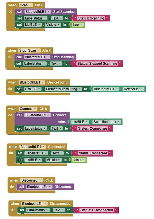 I am only making an app that connects bluetooth - MIT App Inventor Help - MIT App Inventor Community