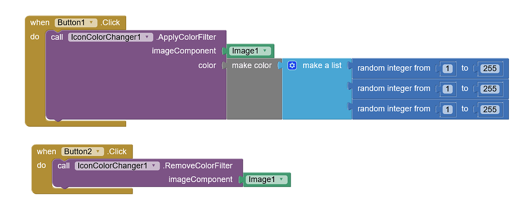 Icon Color Changer : Change Color of Icons - Extensions - MIT App ...