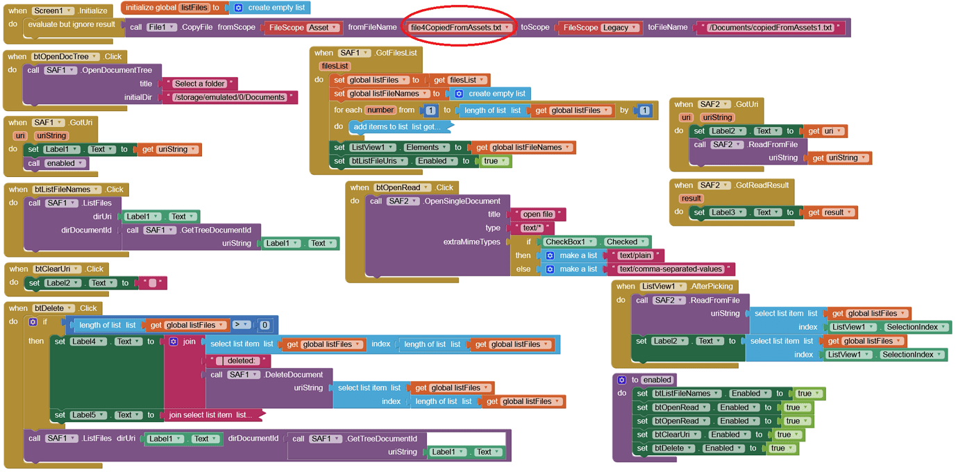 Saf App Inventor Implementation Of Storage Access Framework 317 By