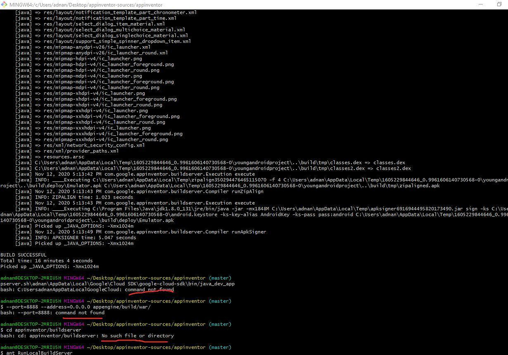 How To Running The Main Server Open Source Development Mit App Inventor Community