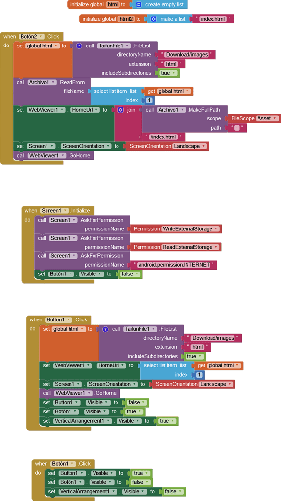I am trying to read files from internal memory and asset files using webviewer but dont work ...
