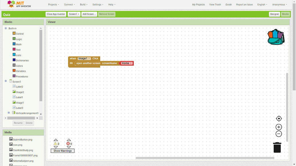 Black Screen while launching the app - MIT App Inventor Help - MIT App ...