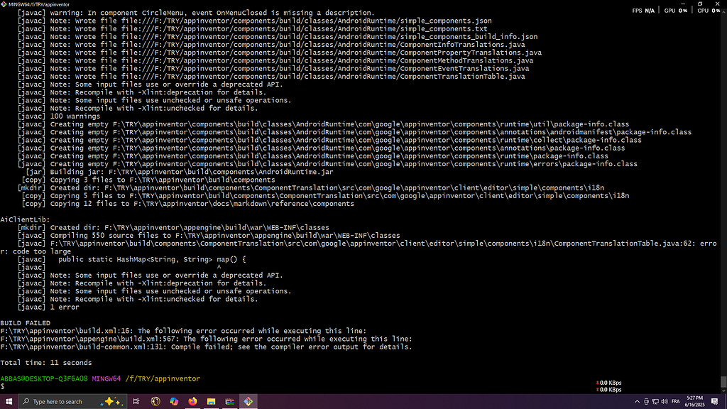 Code too large after adding componants - Open Source Development - MIT ...