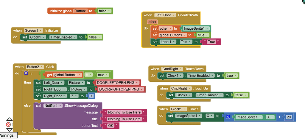 Sprites Detection - MIT App Inventor Help - MIT App Inventor Community