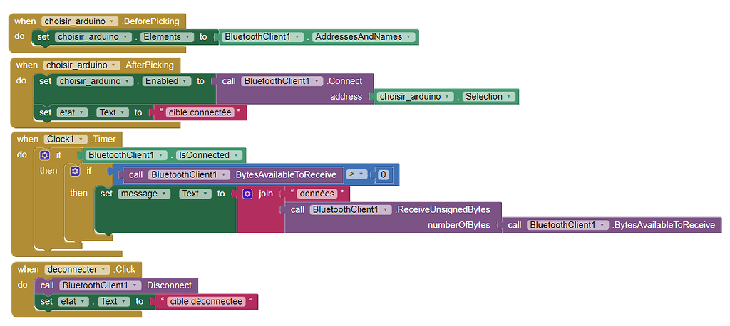 Problem With Arduino Hc 05 And App Inventor Bugs And Other Issues
