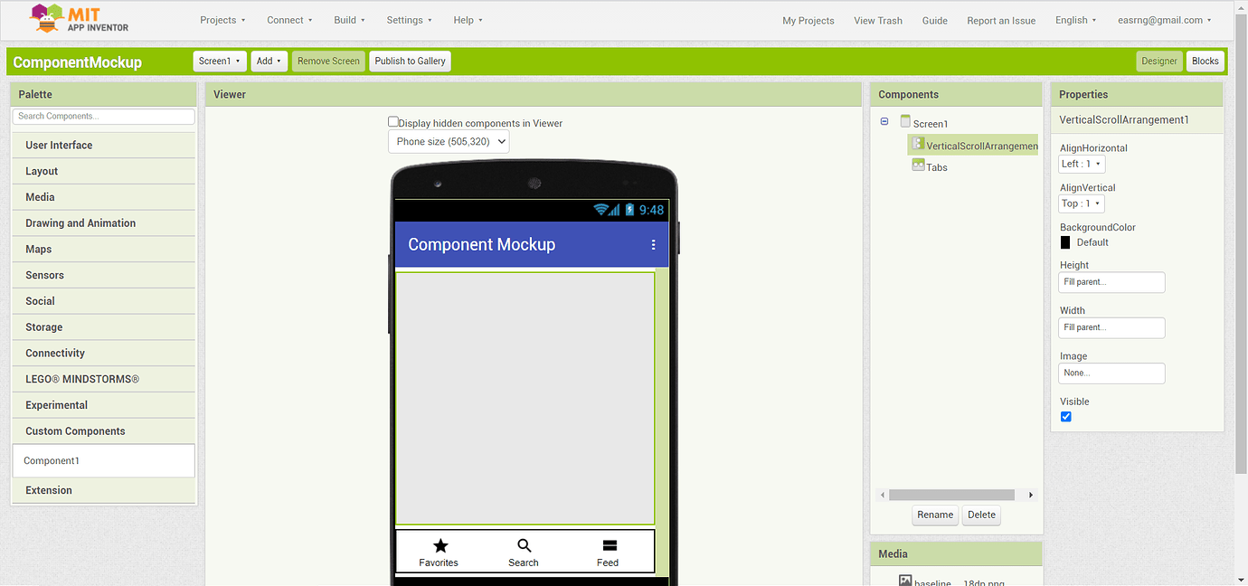 Way to share parts of a project (Custom components) - General ...
