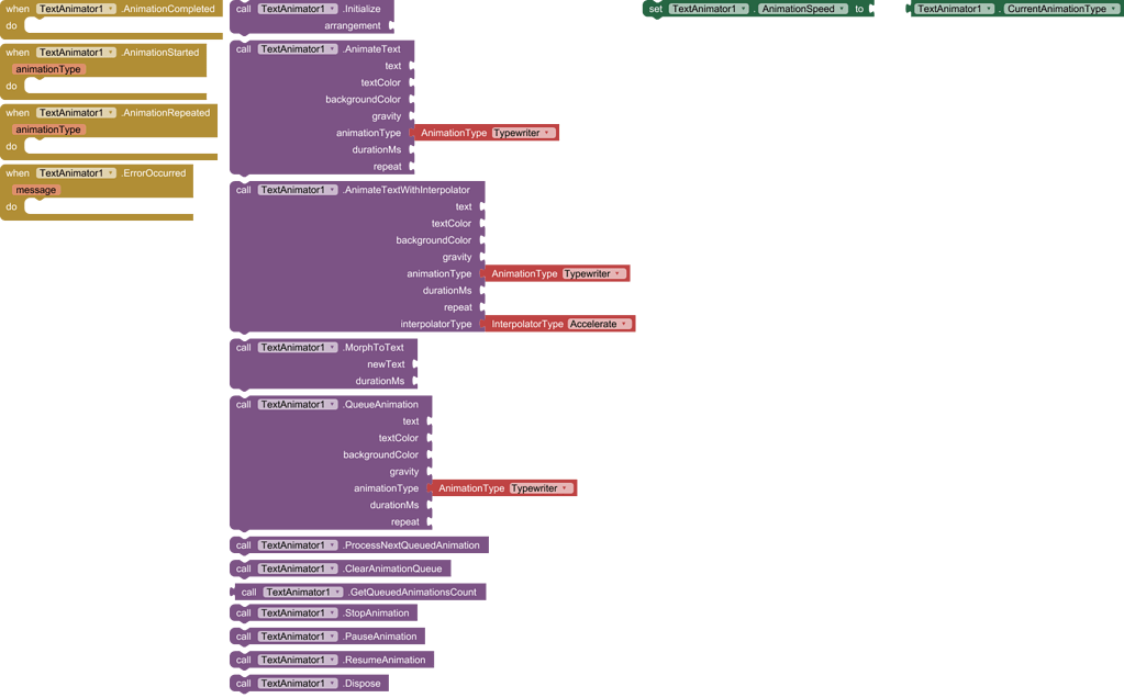 [FREE] TextAnimator - Made it for fun - Extensions - MIT App Inventor ...