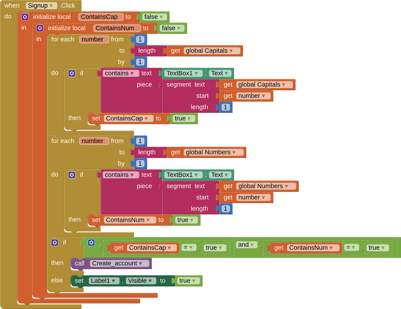 Add some Requirement to Login/Register Password - MIT App Inventor Help ...