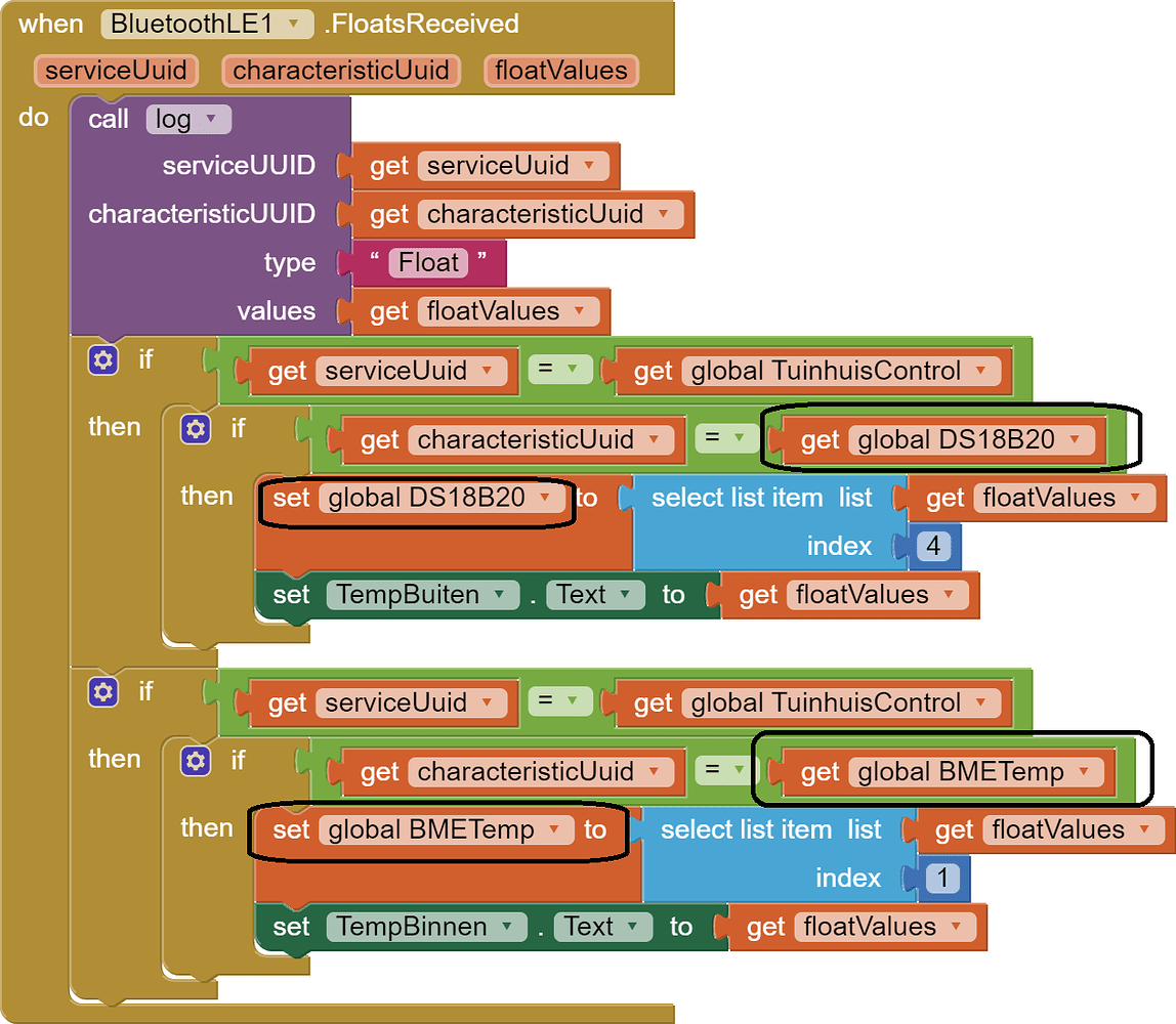Receiving data from BluetoothLE - MIT App Inventor Help - MIT App Inventor Community
