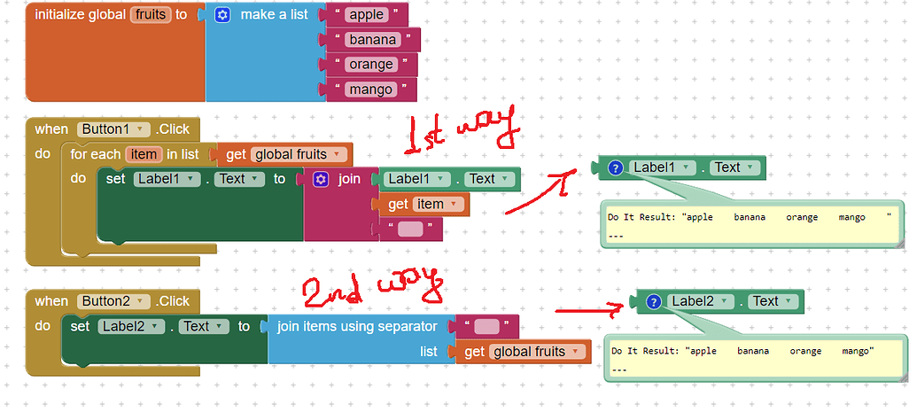 Displaying a List - MIT App Inventor Help - MIT App Inventor Community