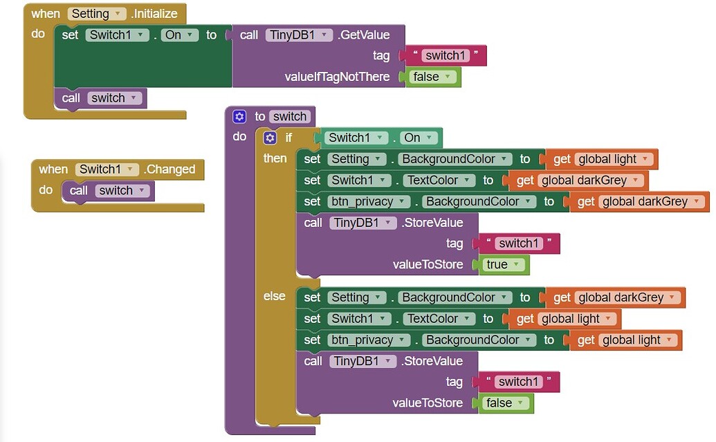 Connection Switch with Tiny DB. Can't connect - MIT App Inventor Help ...