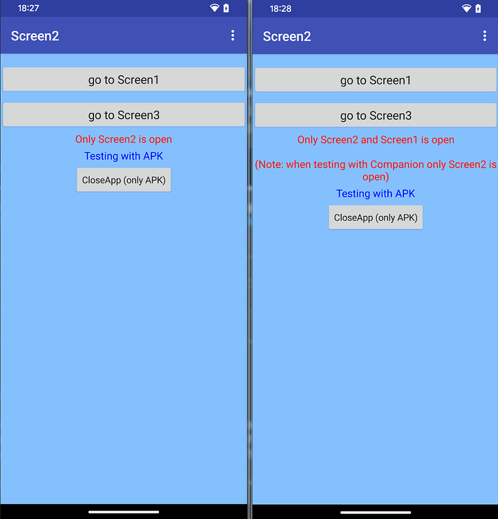 Switch screens correctly - 2 methods - Tutorials and Guides - MIT App ...