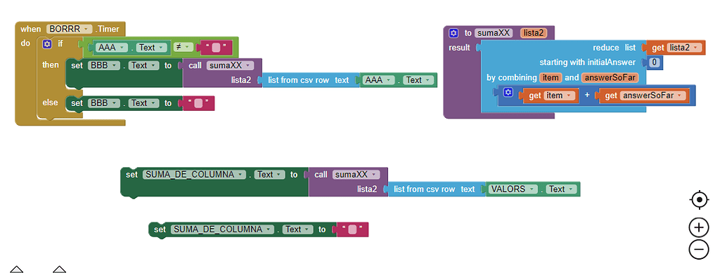 Sum of values in CSV row - MIT App Inventor Help - MIT App Inventor Community