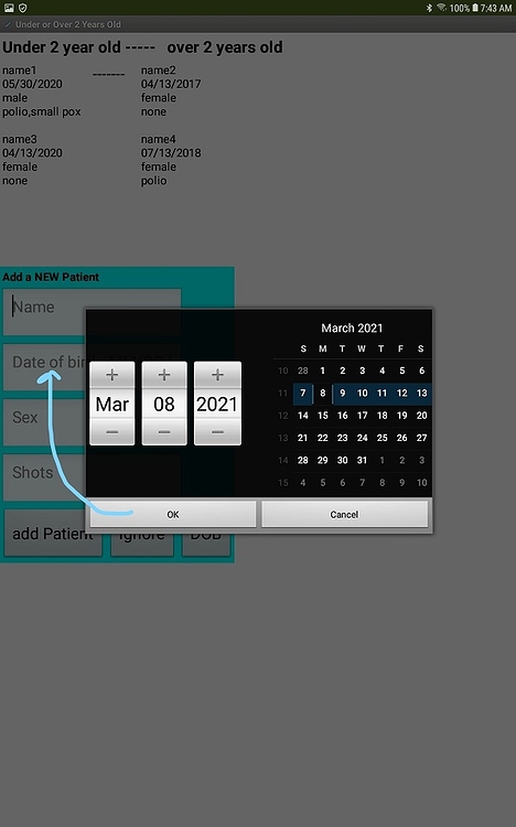 How to create a TinyDB Vaccination Record for young children using a ...