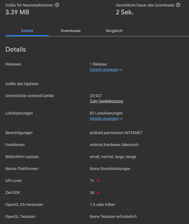 Minimum SDK... Play Store doesn't like my .aab - #50 by Anke - MIT App Inventor Help - MIT App ...
