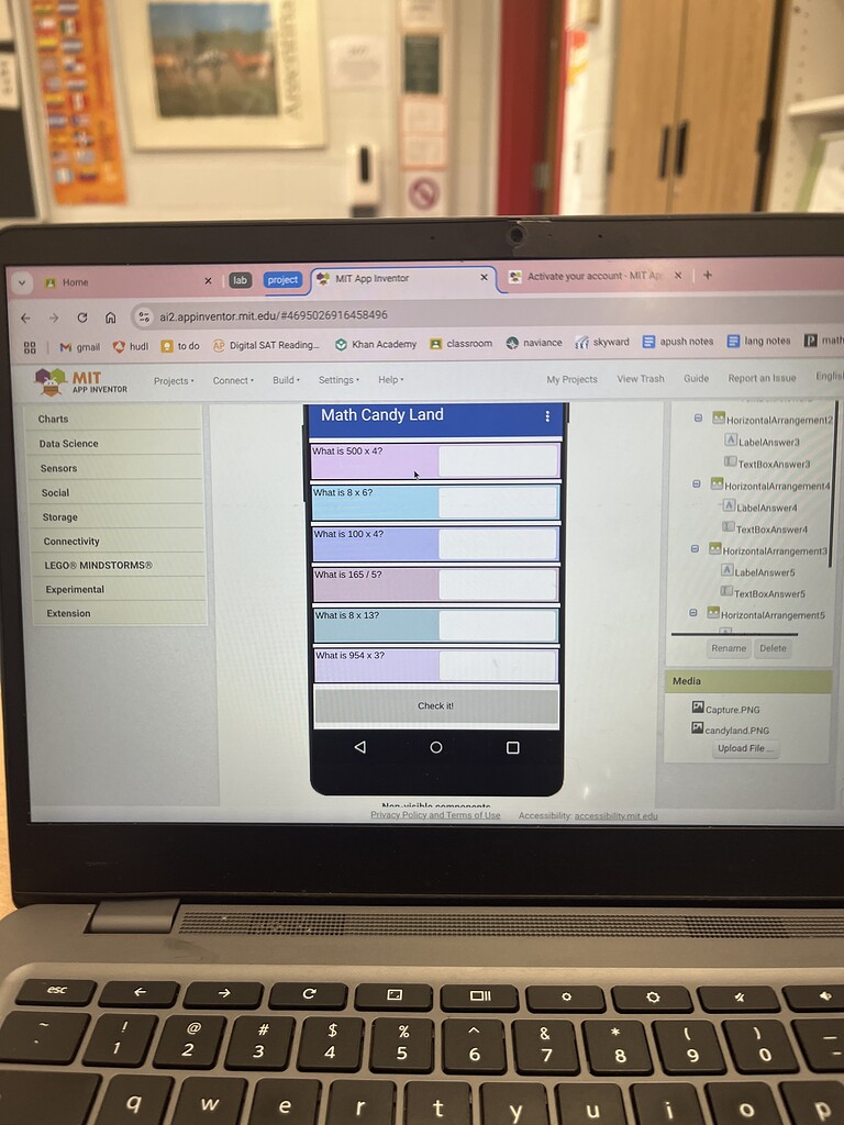 How do I code my app in app inventor that is like candy land? - MIT App ...