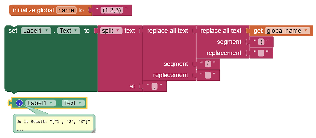 Extract numbers from a parenthesis - MIT App Inventor Help - MIT App ...