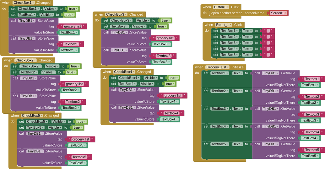 Tiny Db Issues In Mit App Inventor Mit App Inventor Help Mit App Inventor Community