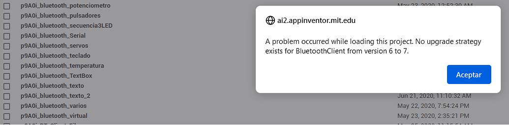 Bluetooth conection problem/Fail Message in the Browser - Bugs and Other Issues - MIT App ...