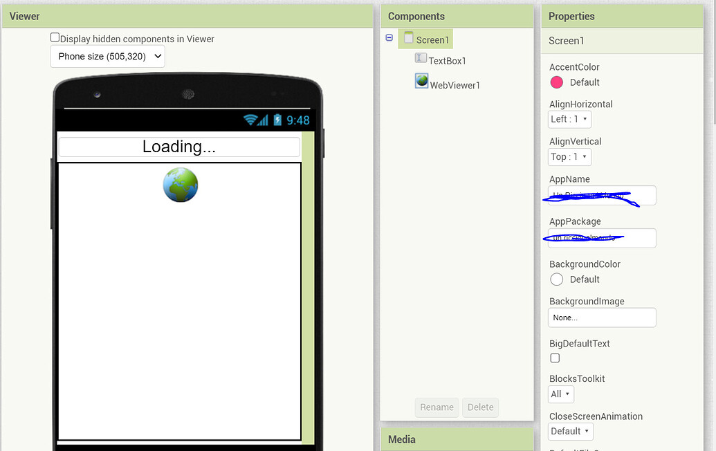 Webview Page Loading Issue With Ai2offline Mit App Inventor Help Mit App Inventor Community
