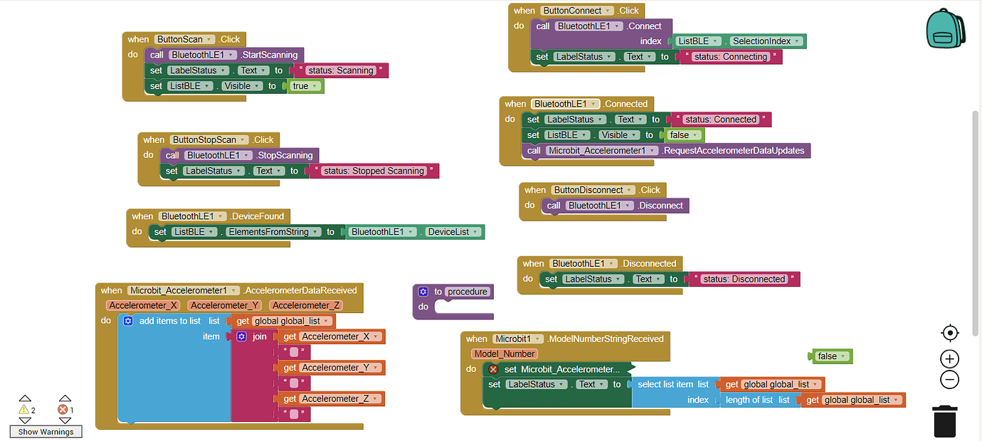 Game Microbit x App inventor(Accelerometer) - MIT App Inventor Help ...