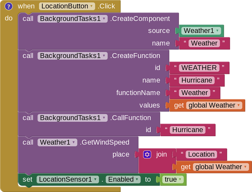 I have no idea how to code ( background and weather extensions ) - MIT ...