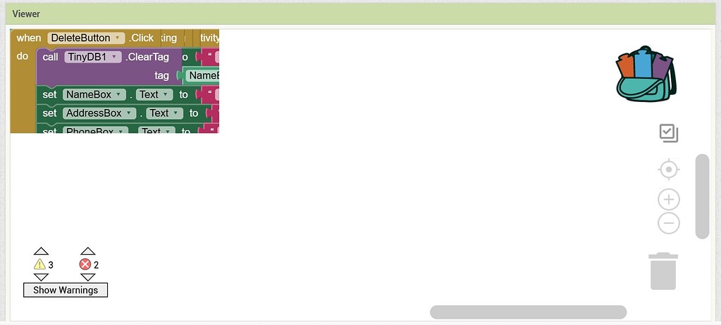 Error with backpack - MIT App Inventor Help - MIT App Inventor Community