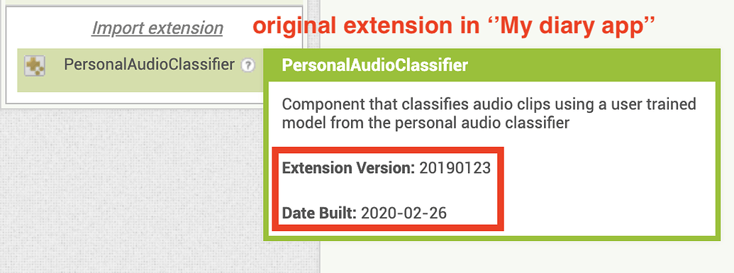 How to trigger classification in Personal Audio Classifier extension ...