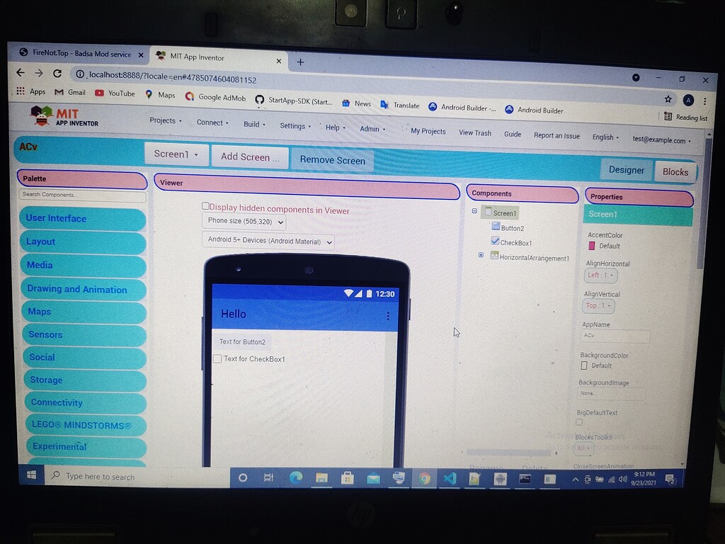App inventor user interface modification - Open Source Development - MIT App Inventor Community