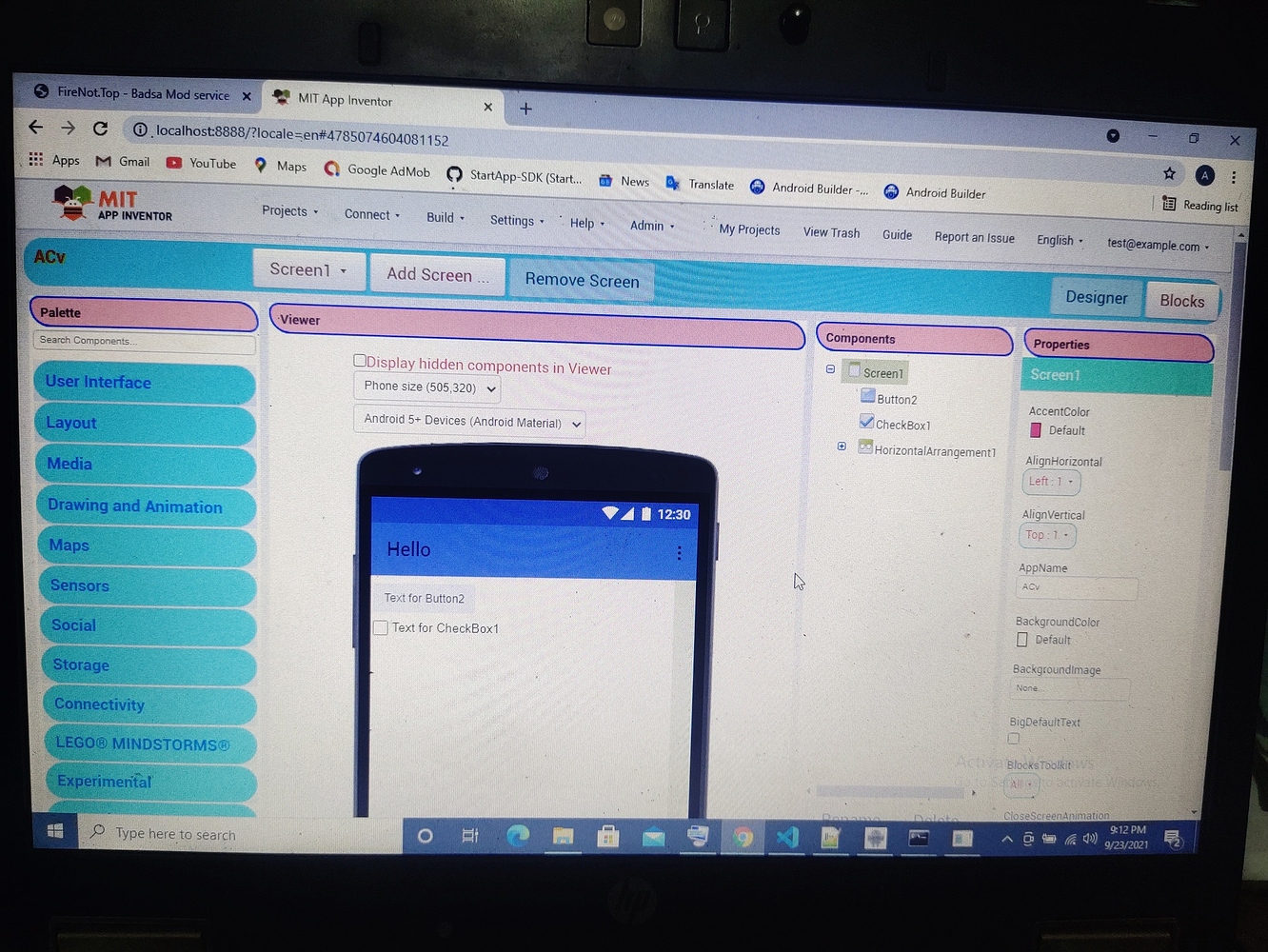 App inventor user interface modification - Open Source Development ...