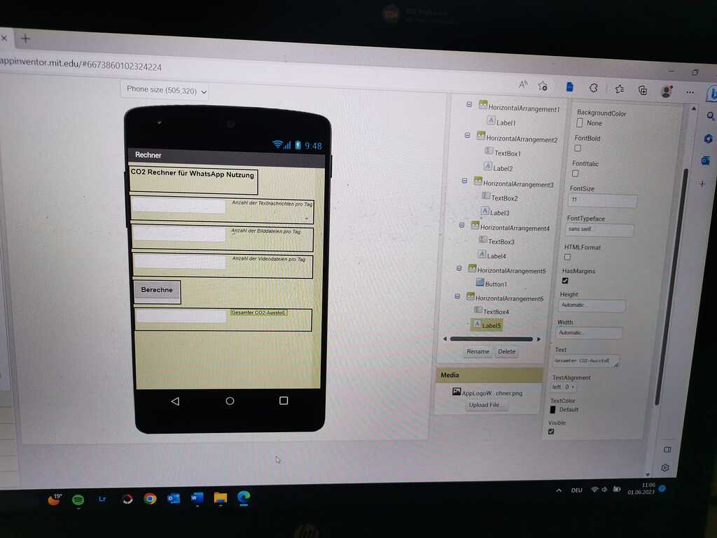 CO2 Calculator Blocks - MIT App Inventor Help - MIT App Inventor Community