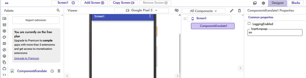 [F/OS] ComponentsTranslate: Dynamic Component Translation for App Inventor - Extensions - MIT ...