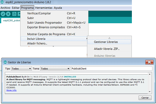 Examples with the ESP8266-01. Wifi. LED on/off. Arduino. Standalone ...