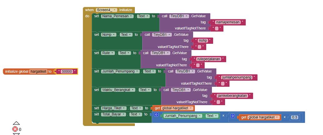 How To Make The Text Visible While The Screen Initialize Mit App Inventor Help Mit App