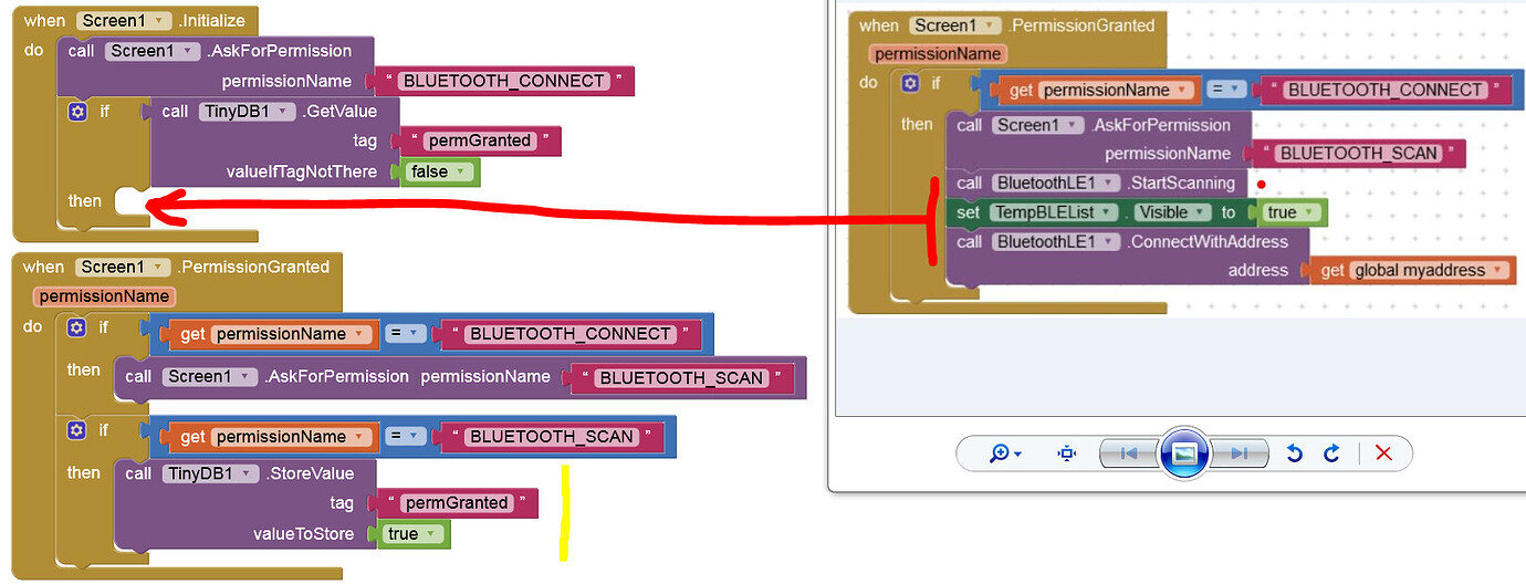 Android permissions - BLE - Android 12 - MIT App Inventor Help - MIT App Inventor Community