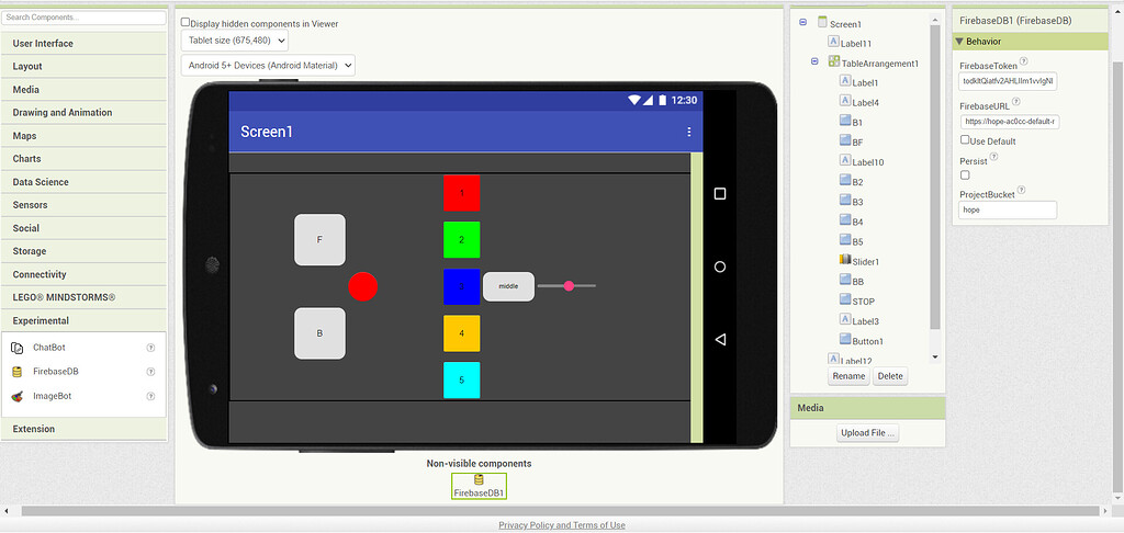 Unable to open app with firebase - MIT App Inventor Help - MIT App Inventor Community
