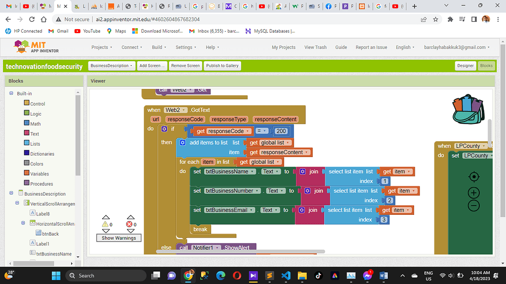 Hello, How do I get my data out of an array and place them in their ...