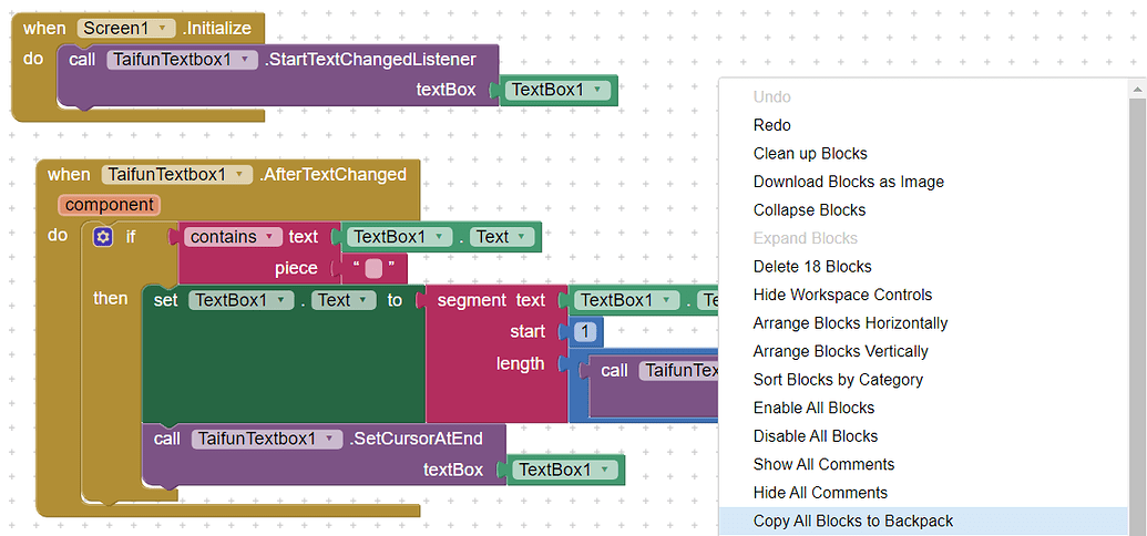 Connect a screen with a new project AIA file - MIT App Inventor Help ...