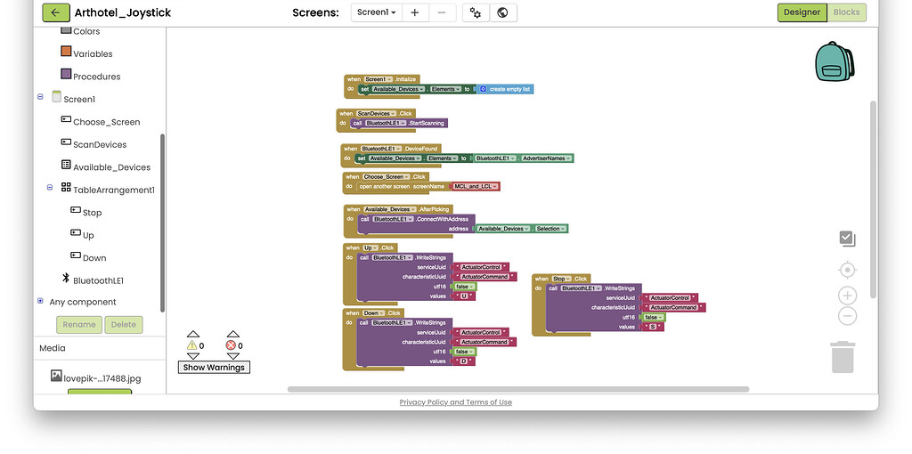 BLE devices not showing up after scanning - MIT App Inventor Help - MIT ...