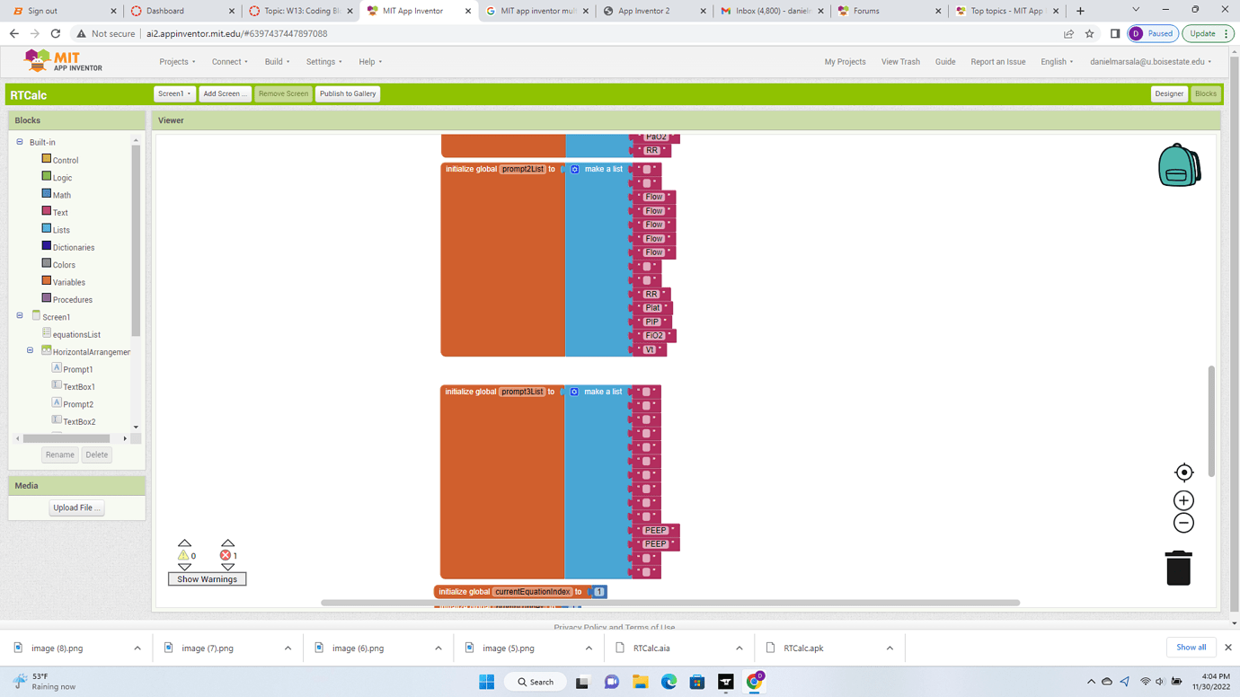 Help with a calculator app - MIT App Inventor Help - MIT App Inventor ...