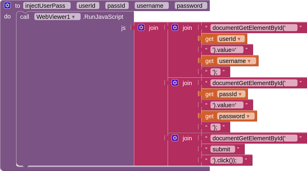 Web browser login - MIT App Inventor Help - MIT App Inventor Community