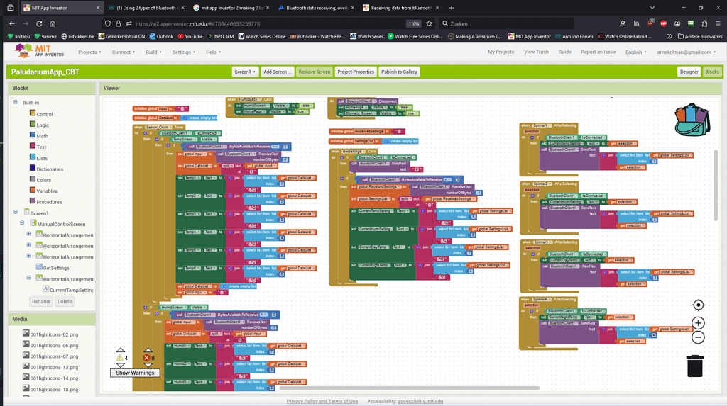 Trying to work with 2 separate lists of received data from arduino - MIT App Inventor Help - MIT ...