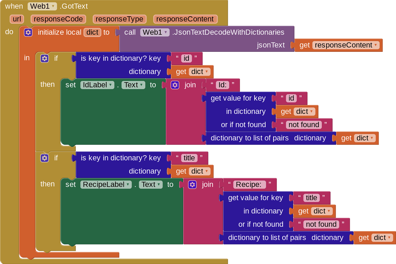 Well-Formed list of pairs Error - MIT App Inventor Help - MIT App Inventor Community