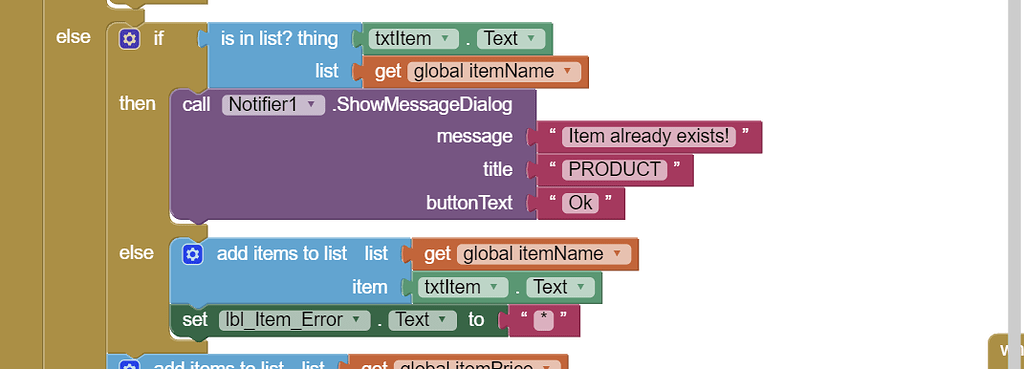 Duplicate Items on List - MIT App Inventor Help - MIT App Inventor Community