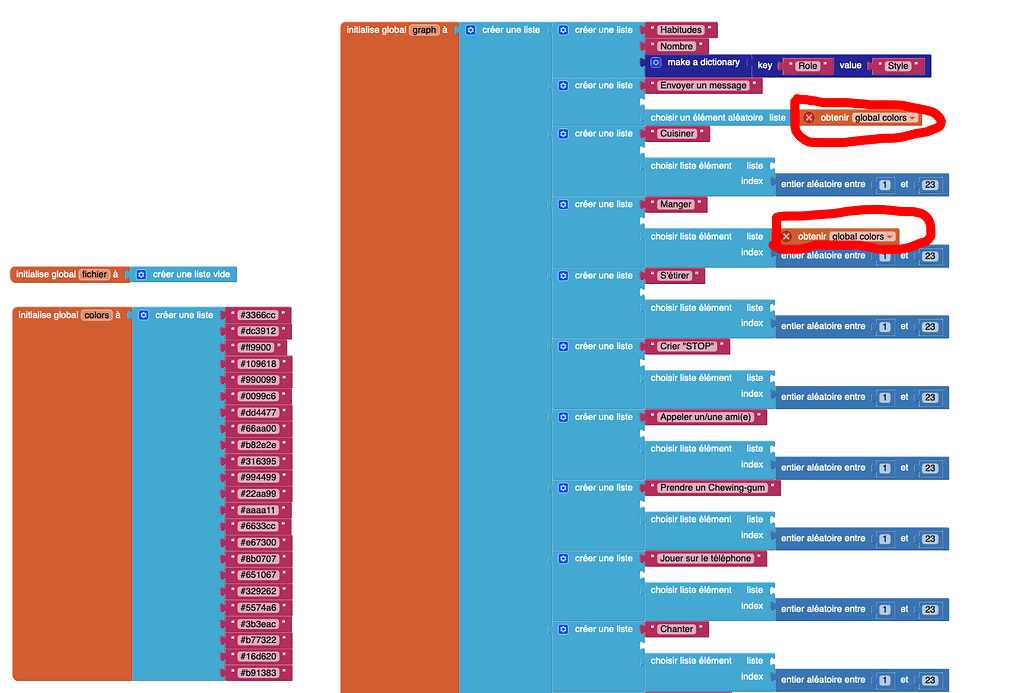 Problem with selecting element from list to list of list - MIT App Inventor Help - MIT App ...