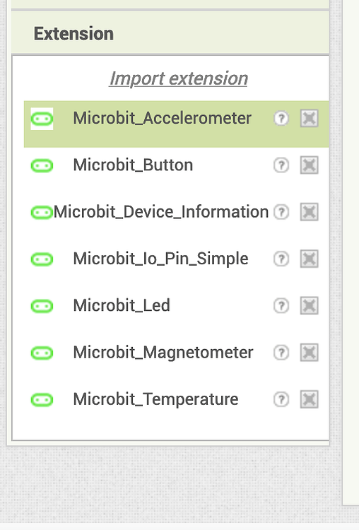 MicroBit Uart isn't shown by the extension. Where is it? - MIT App Inventor Help - MIT App ...